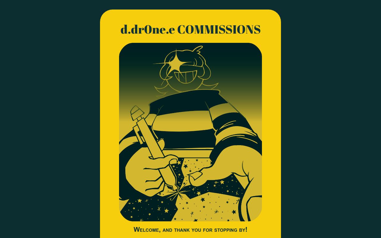 Dr0nE ' s CommCard
